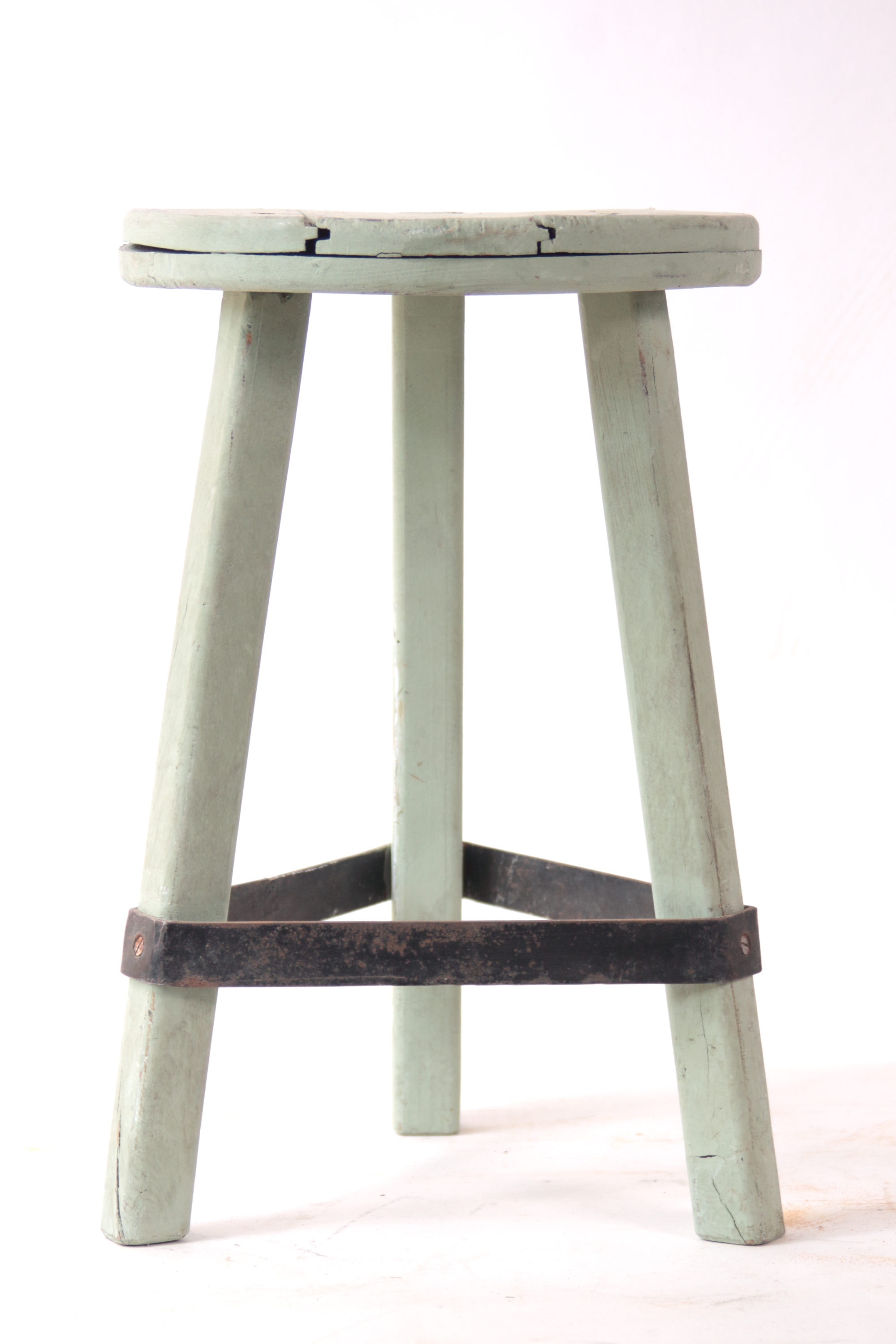 strandholzshop - Holz Hocker Schemel Stuhl Vintage Frankreich